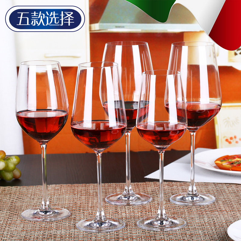  42 16 High grade Large Lead free Crystal Goblets Red Wine Glasses 