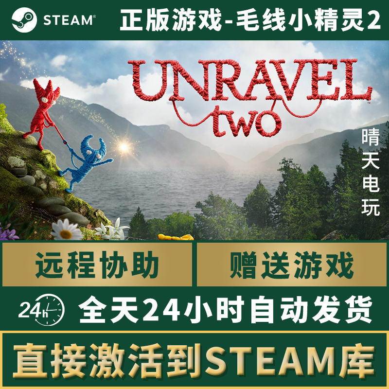 Steam正版毛线小精灵2全球区CDK怎么激活？中文版完整教程2025_steam游戏_淘宝游戏网