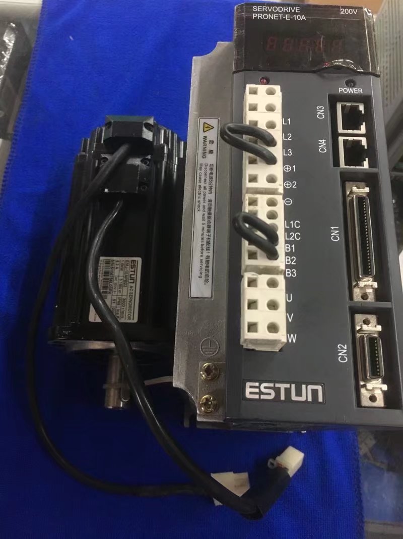 Eston servo driver PRONET-E-10A EMJ-10APB22 motor 1.0KW - MRO Parts Store